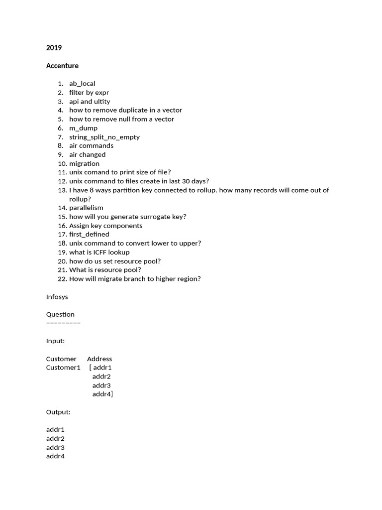 Company Interview Question | PDF | Parameter (Computer Programming) | Computer File