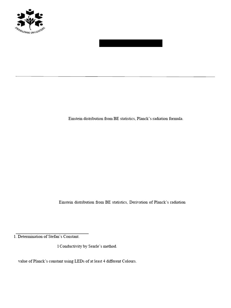 Statistica_REVISEDPHYSICS6thSem1StatisticalPhysicsMajor | PDF | Statistical Mechanics | Applied ...