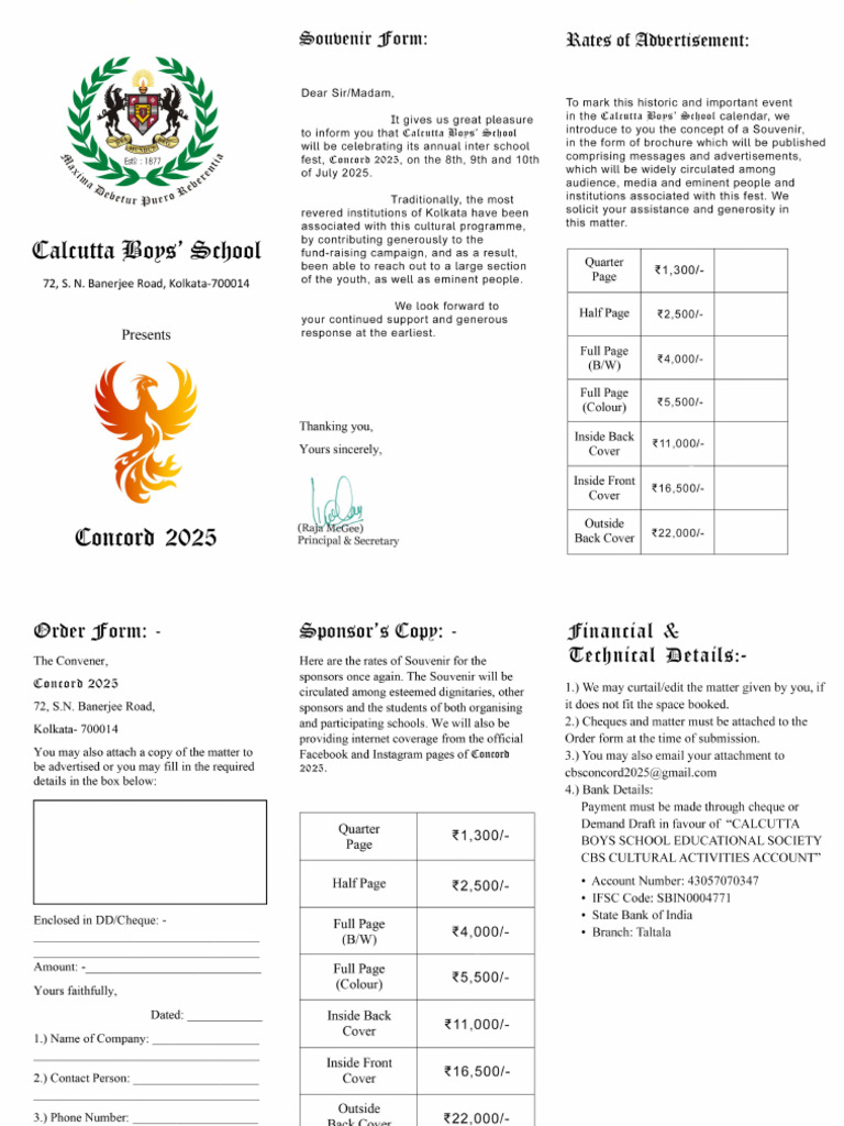 Concord 2025 Official Souvenir | PDF
