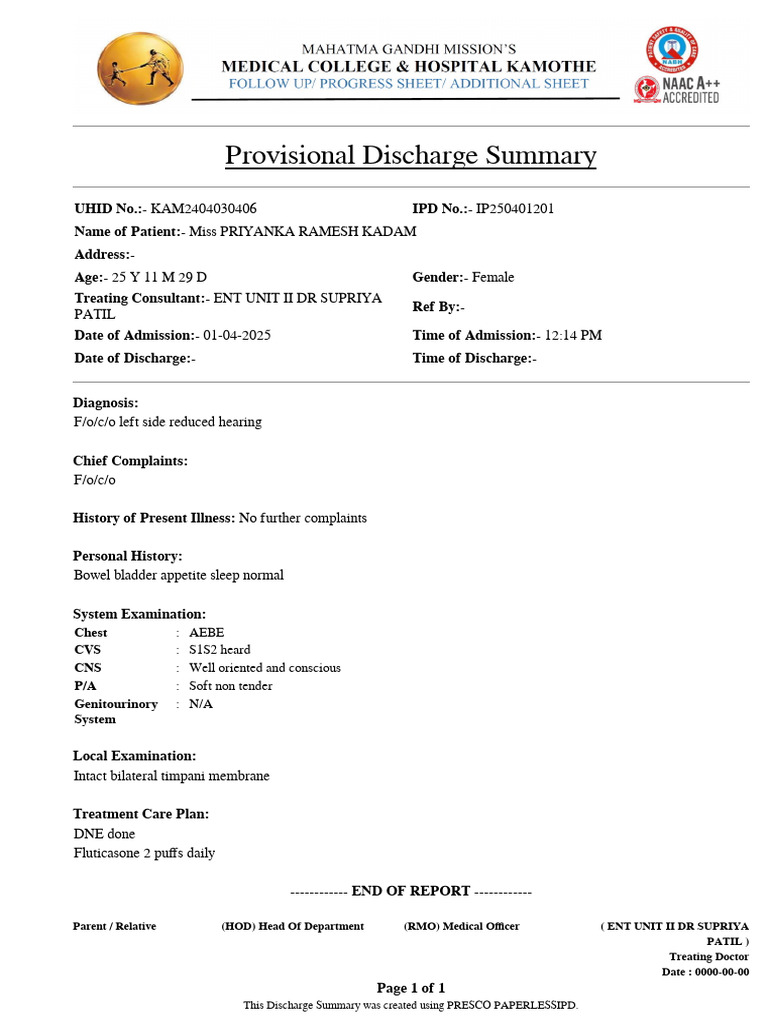 discharge6341376250 | PDF