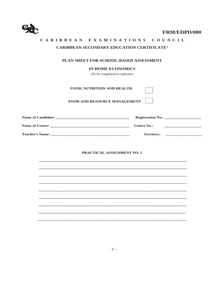 FHN SBA Time Plan Sheet | PDF | Asian Cuisine | Western Cuisine