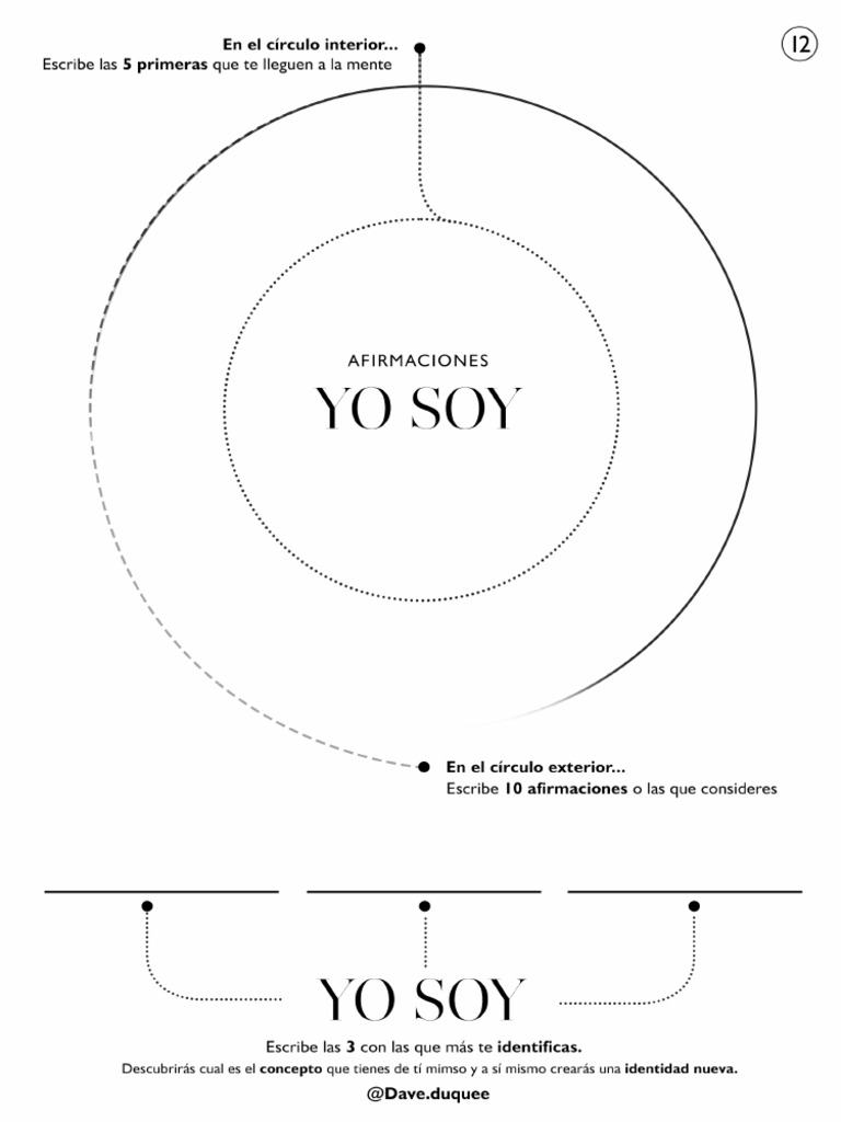 012 - AFIRMACIONES YO SOY | PDF