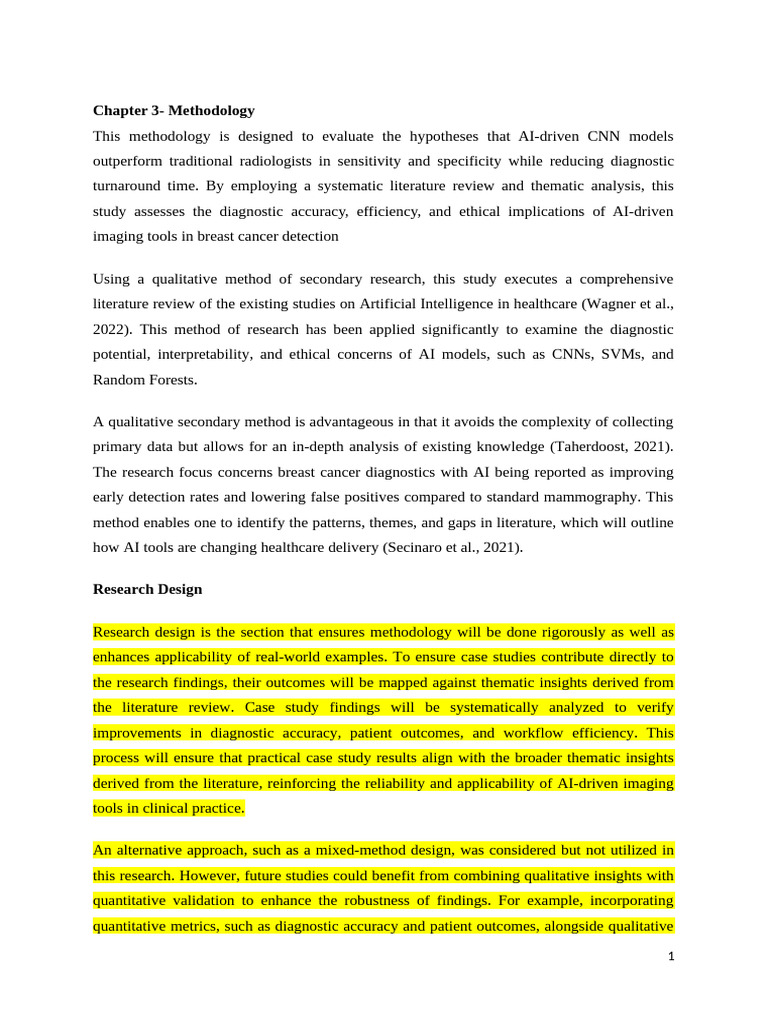 Chapter 3 Methodology | PDF | Artificial Intelligence | Intelligence (AI) & Semantics