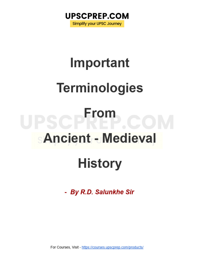 Key Ancient Terminologies Explained | PDF | Nirvana | Dharma