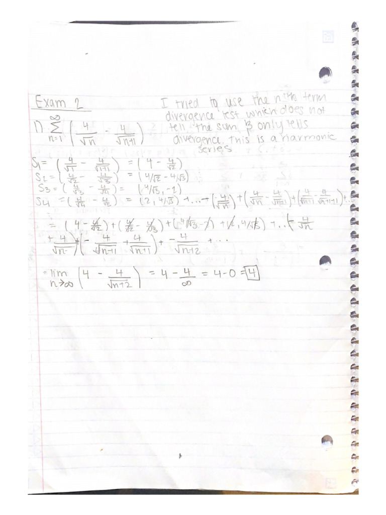 Exam 2 Corrections | PDF