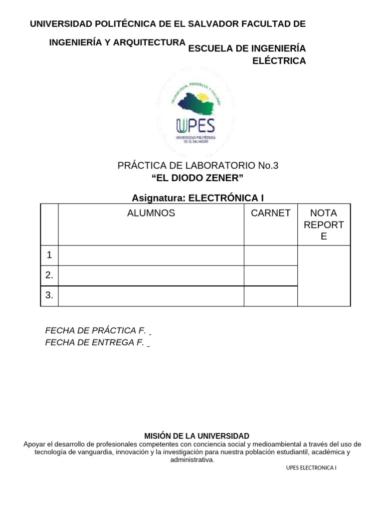Eca 1 G03 - Modificado | PDF | Diodo | Electromagnetismo