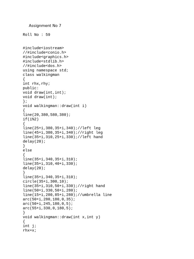 Assignment No 7 | PDF
