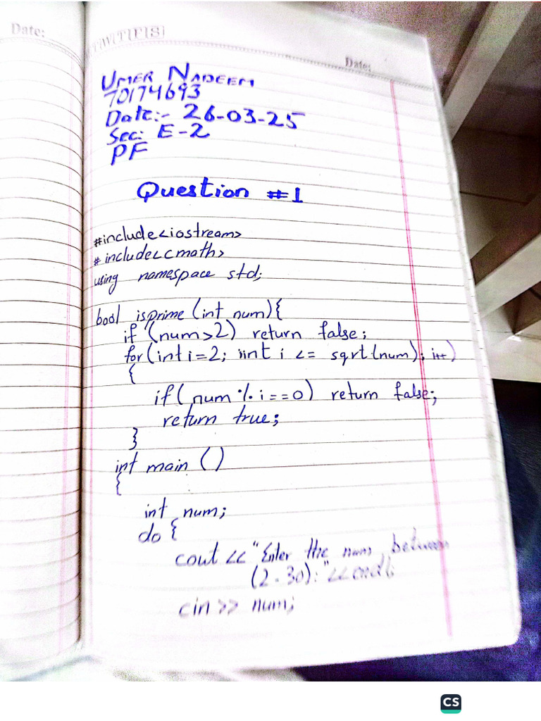 Umer Nadeem PF Assign 2 | PDF