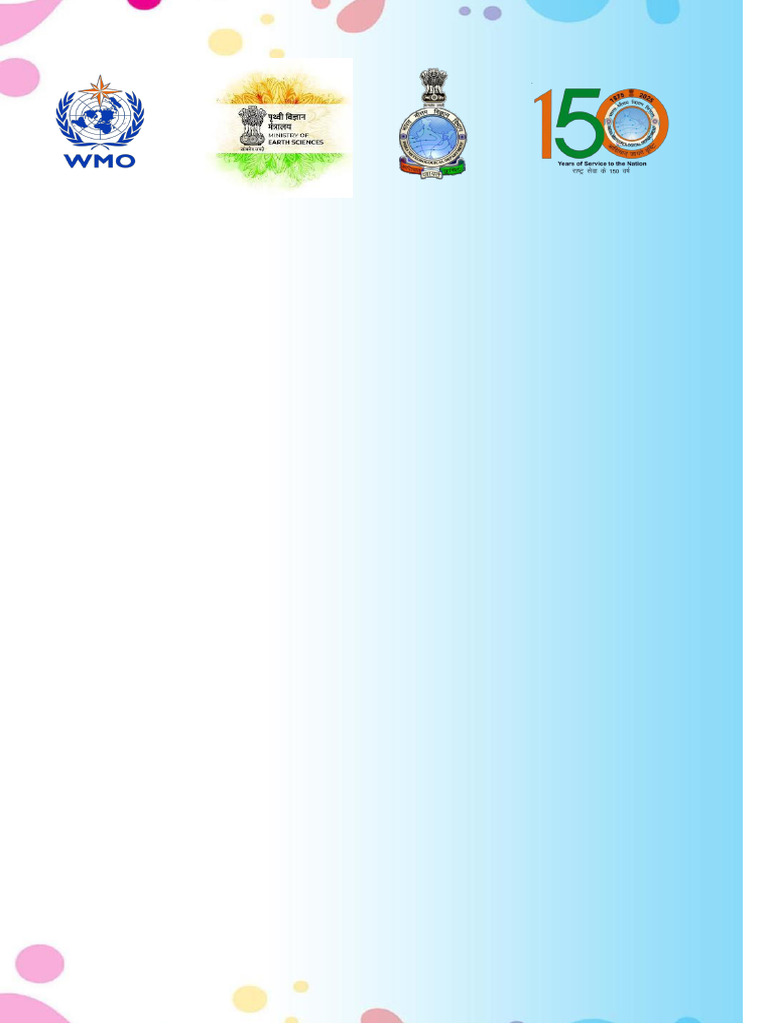 Program Schedul-Wmo-Day-2025 | PDF | Earth Sciences | Meteorology
