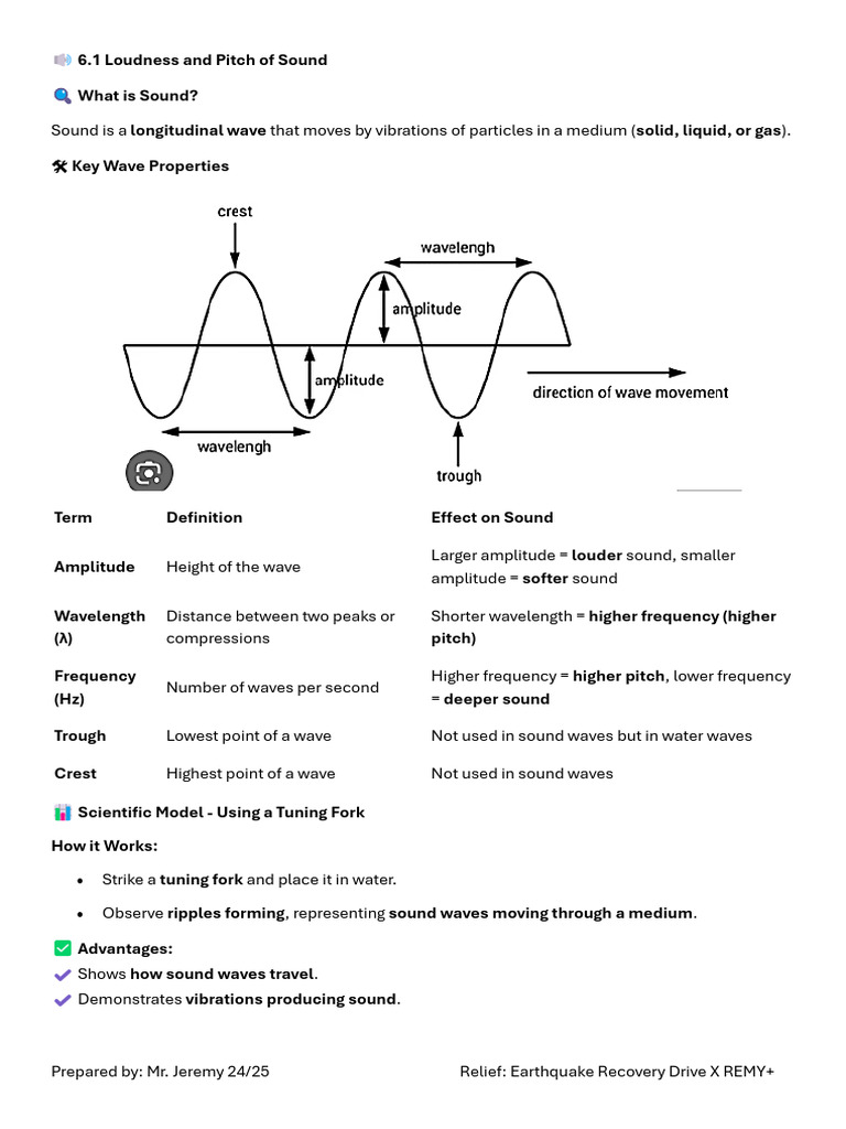 Chapter 6 Sound and Space | PDF | Plate Tectonics | Sound
