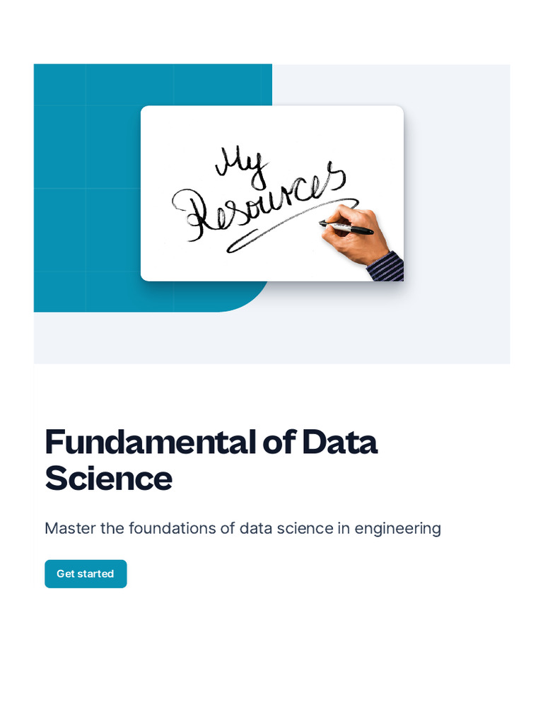 Fundamental of Data Science | PDF | Data Science | Data Analysis