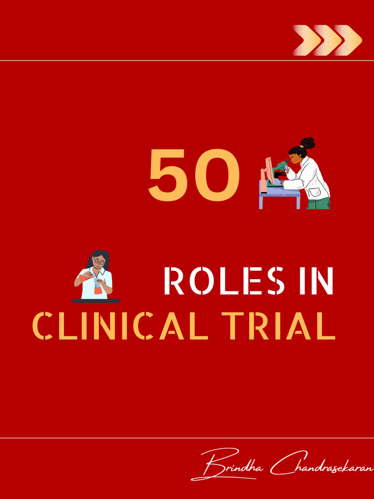 50 Roles in Clinical Trials_ | PDF | Clinical Trial | Institutional ...
