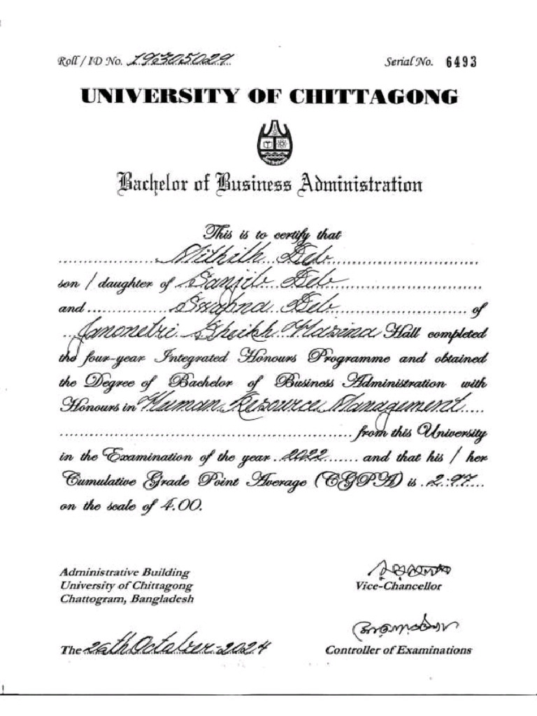 Convocation 121650 | PDF