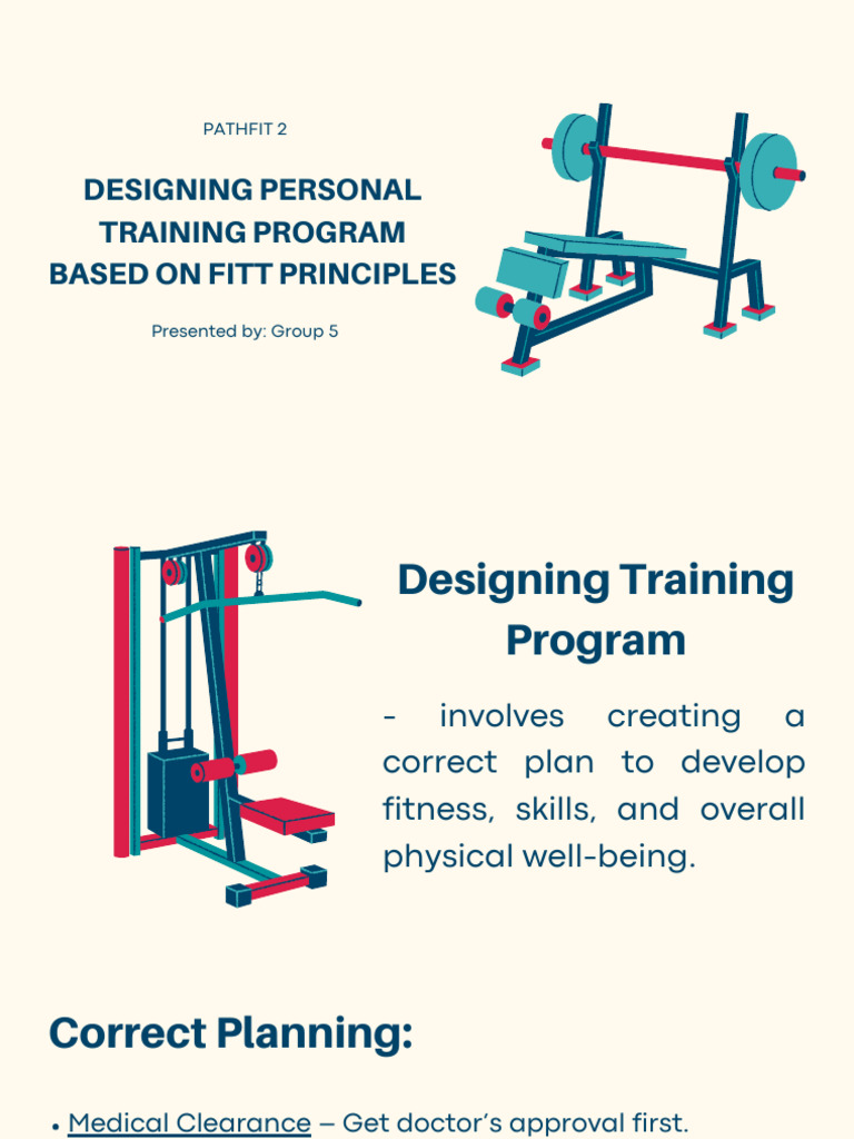 Designing Training Program Based On FITT Principles | PDF | Physical ...