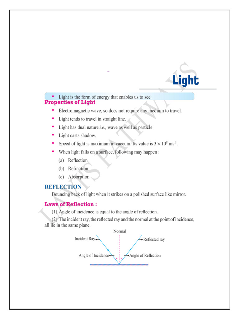 Concave vs Convex Mirror Properties | PDF
