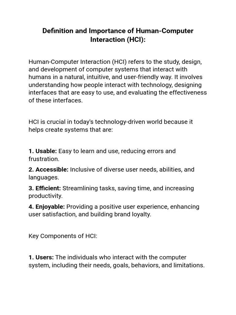 SWE-507 –Human Computer Interaction(Mid) Solved | PDF | Human–Computer Interaction | Usability