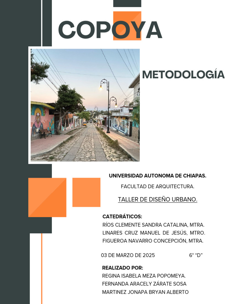 Analisis de Copoya PDF | PDF | Peatonal | Museo