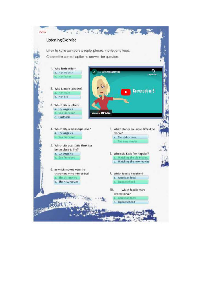 Listening Comprehension | PDF