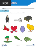 Marungko Worksheet - Titik U | PDF