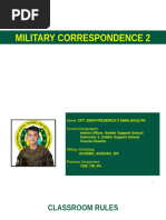 Standard Naval Letter Template USMC | PDF | Text | Writing