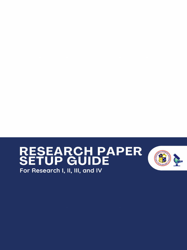 RESEARCH-PAPER-SETUP-GUIDE | PDF