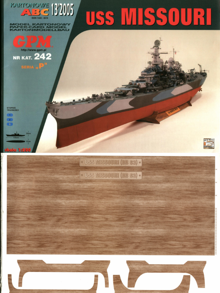 (GPM 242) Uss Missouri | PDF