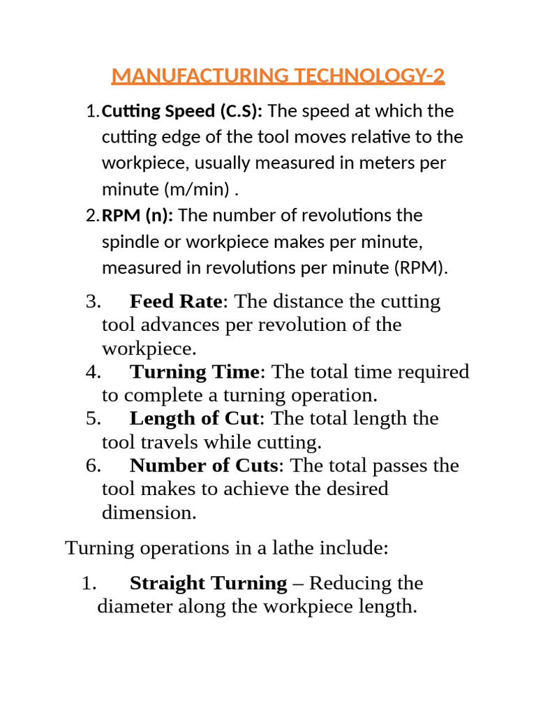 Manufacturing Technology-2 | PDF | Sheet Metal | Machining