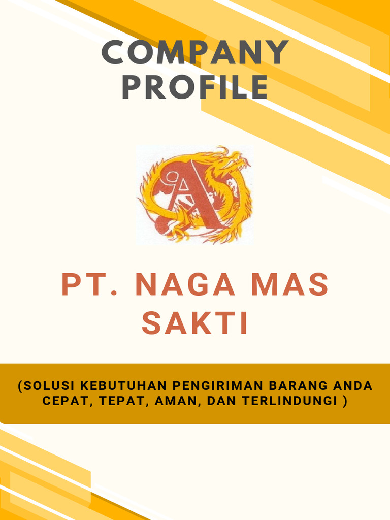 Profil Jasa Pengiriman PT. Naga Mas Sakti | PDF