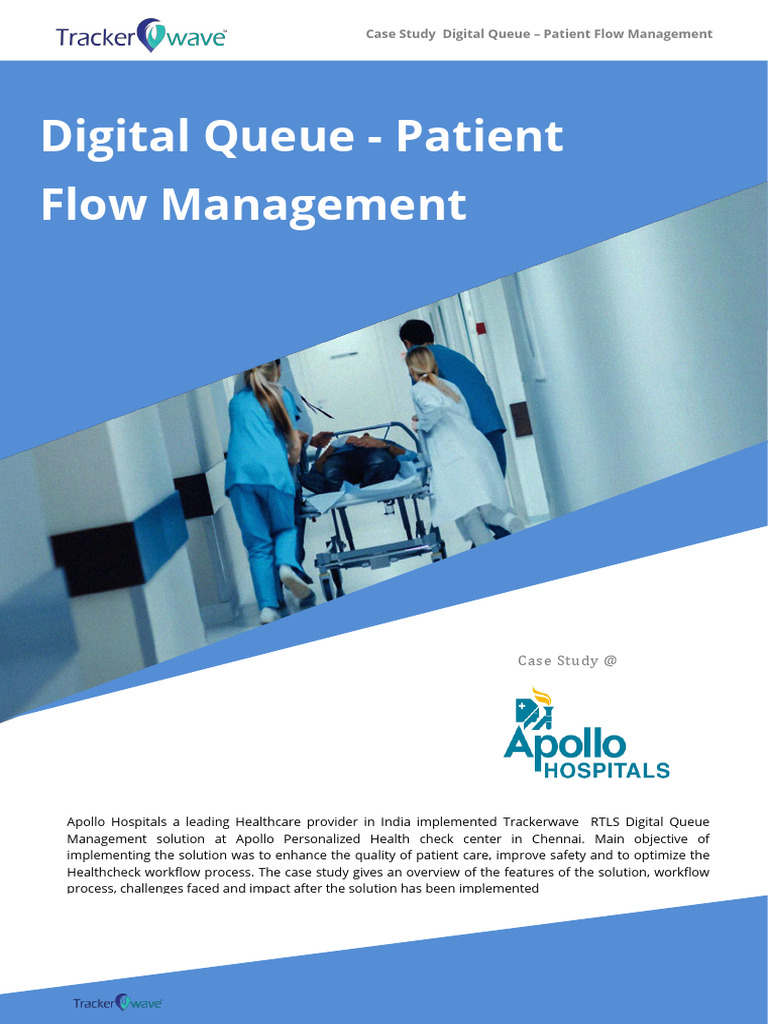 Trackerwave Case Study Digital Queue | PDF | Patient | Electronic Health Record