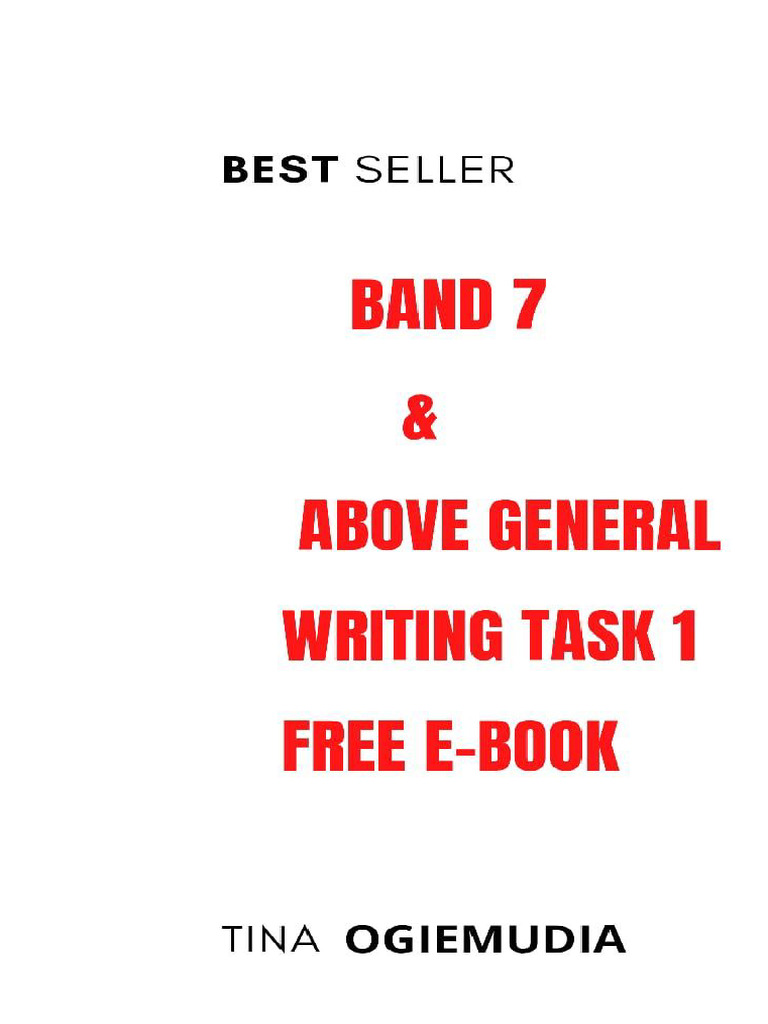 Band 7 & Above General Writing Task 1 | PDF | Madam | Salary