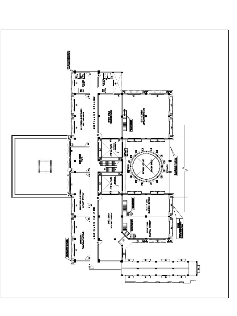 Collectorate Main Building First Floor Plan B | PDF