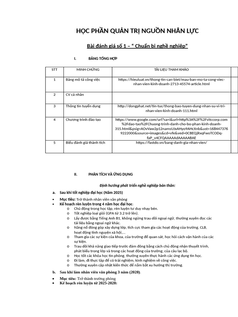 LÊ THỊ NGÂN QTNNL | PDF