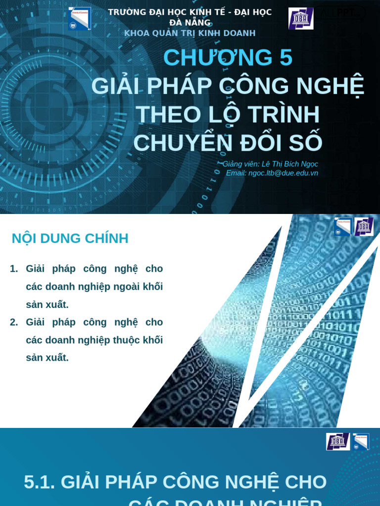 C5. Giai Phap Cong Nghe | PDF