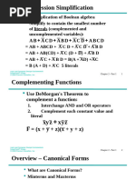 Lecture 3 Minterms and Maxterms | PDF | Boolean Algebra | Teaching Mathematics