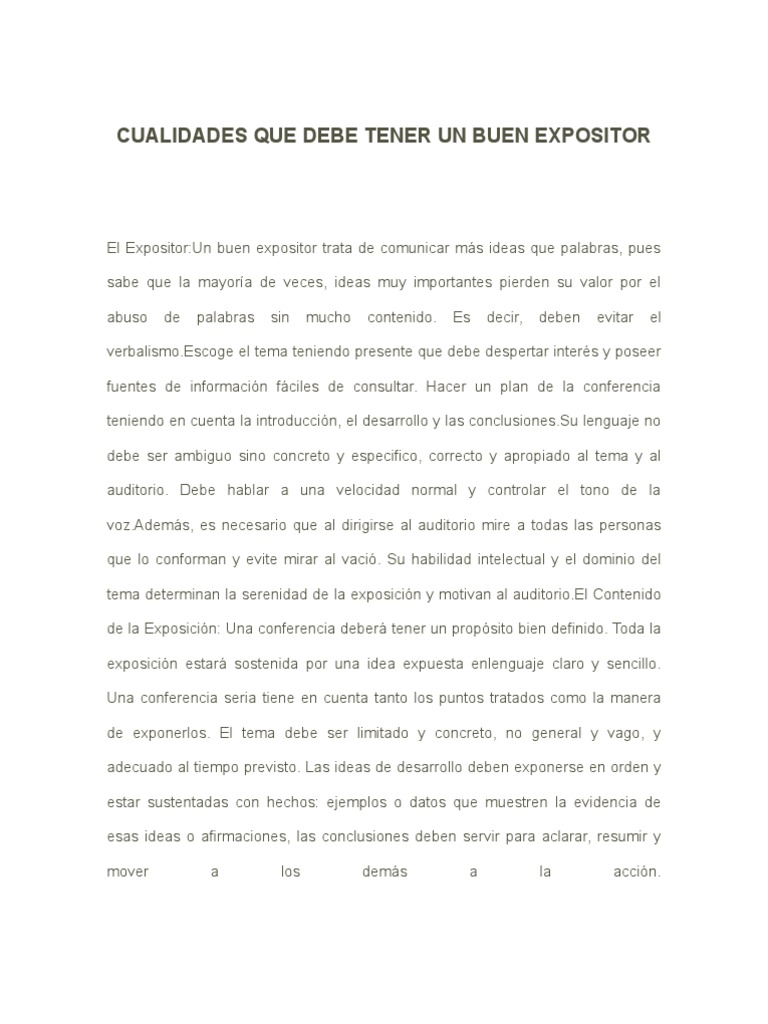 El Expositor | PDF | Mente | Memoria