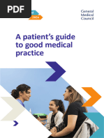 GMC Good Medical Practice 2013 | PDF | Self-Improvement