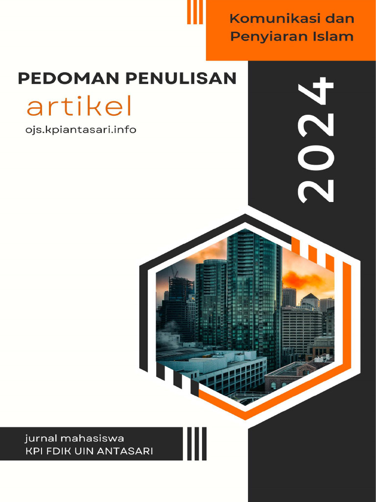 Pedoman Penulisan Artikel Jurnal Nahasiswa KPI 2025 | PDF
