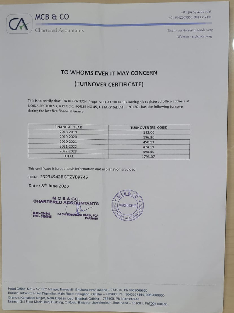 Turnover-12626 | PDF