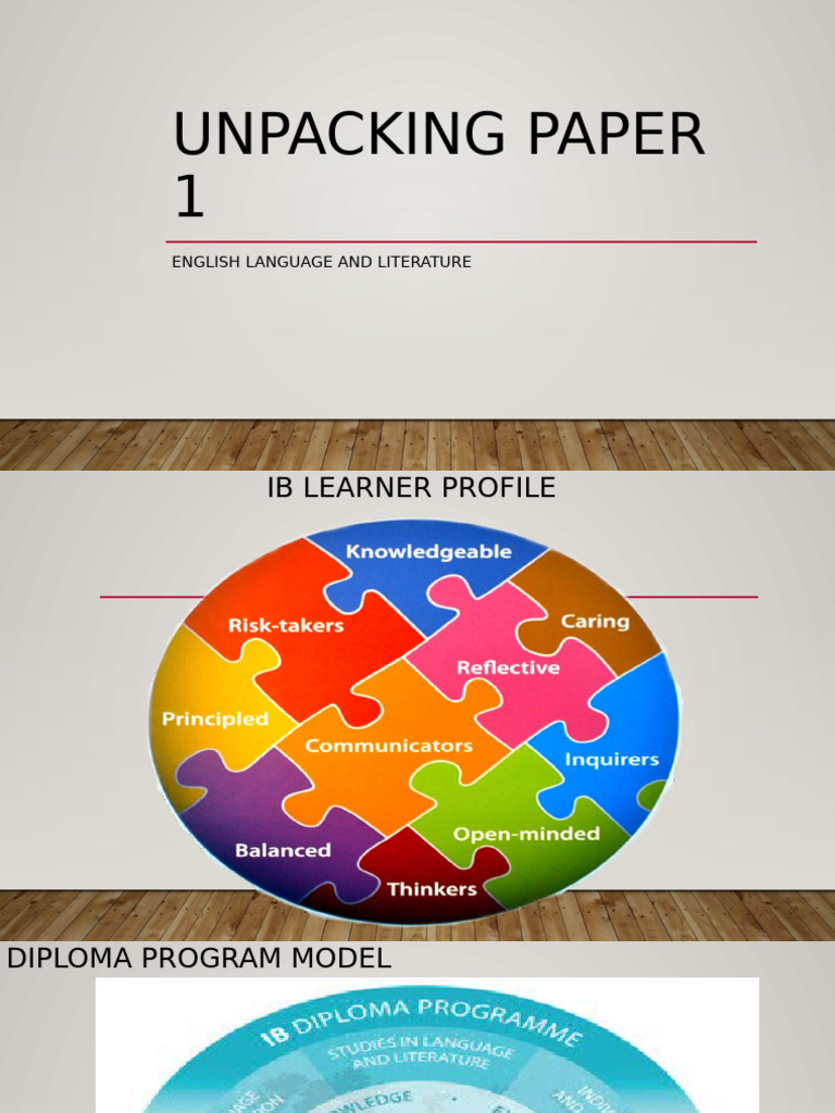 Unpacking Group 1 | PDF