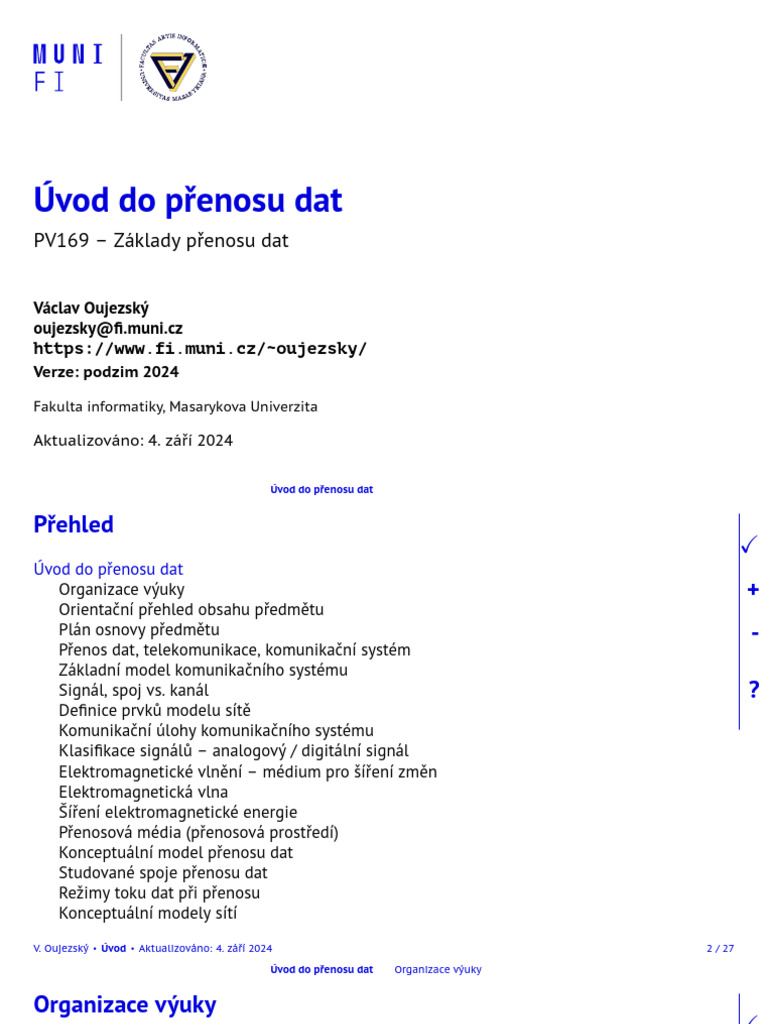 00_PV169_Uvod | PDF