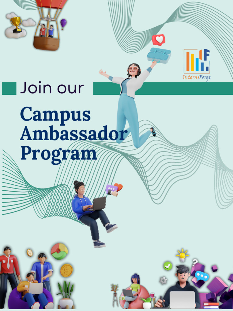 InternsForge Campus Ambassador Program Brochure | PDF | Entrepreneurship | Business Economics