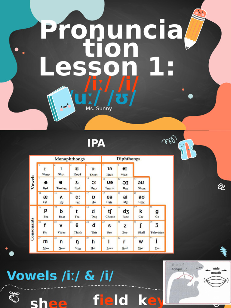 English Vowel Pronunciation Guide | PDF