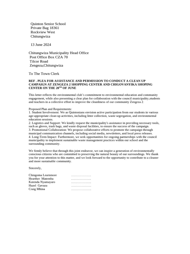 Environmental Managment Imp | PDF