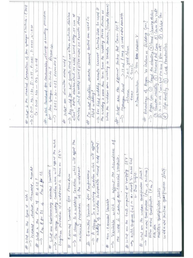 ARAMCO Interview Note - Pg-12 | PDF