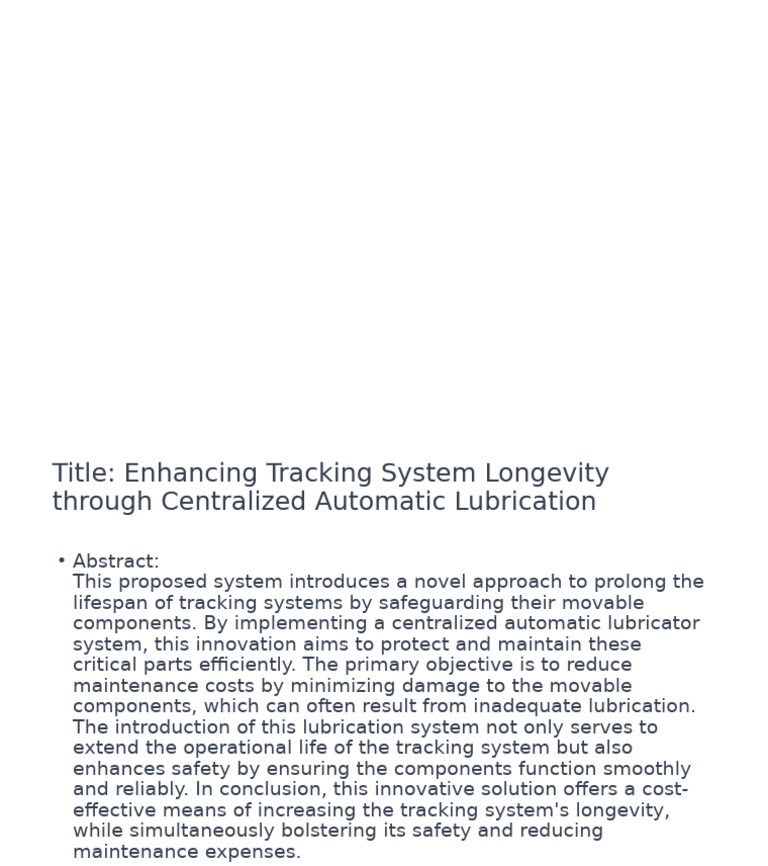 Abstract Solar Tracking System | PDF
