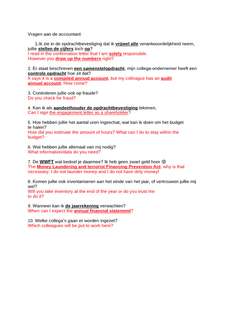 Engels Toets Week 3 | PDF