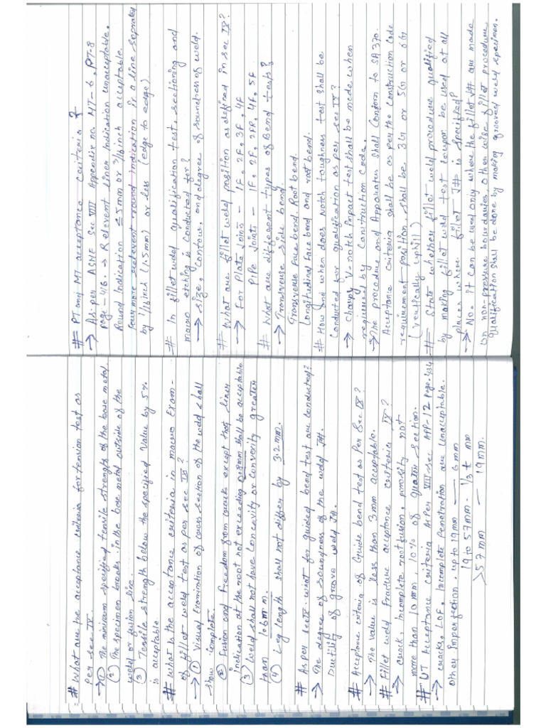 ARAMCO Interview Note - Pg-18 | PDF