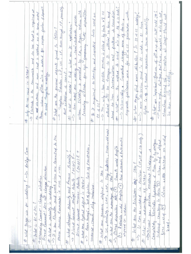 ARAMCO Interview Note - Pg-16 | PDF