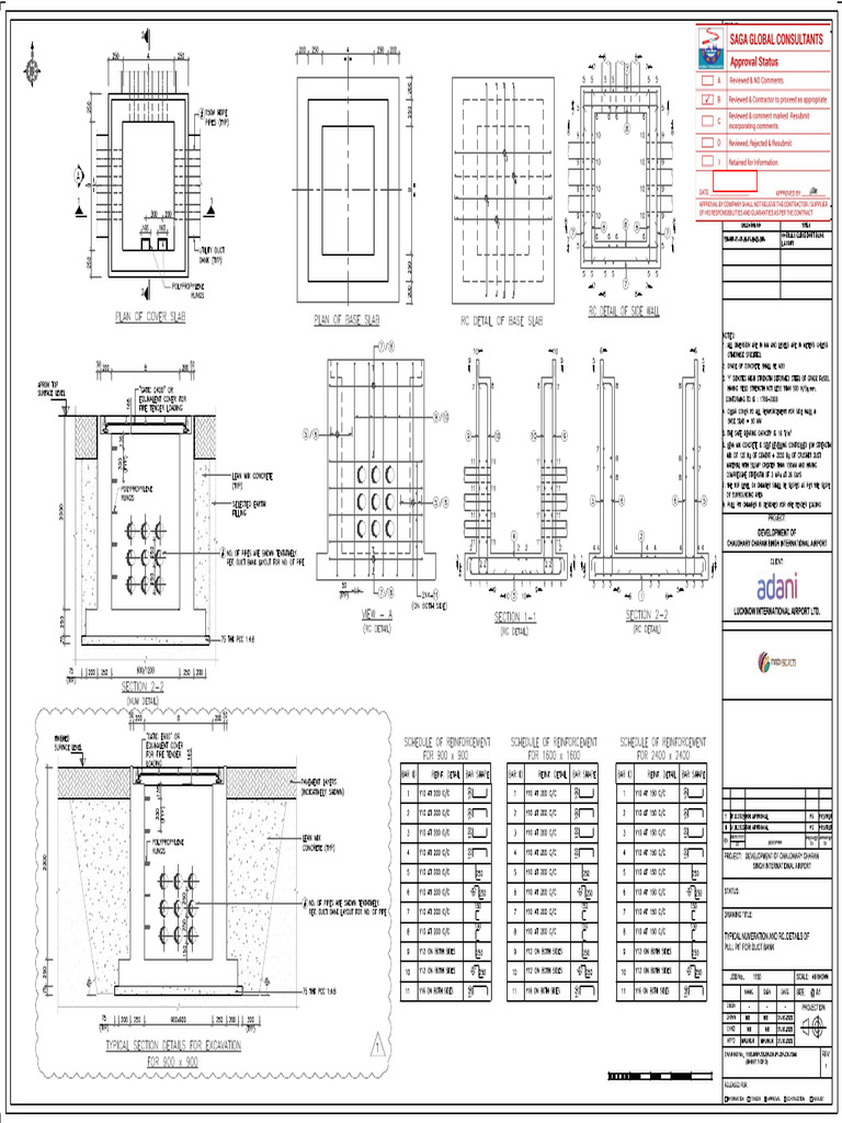 PULL PIT FOR DUCT BANK (Rev 01) | PDF