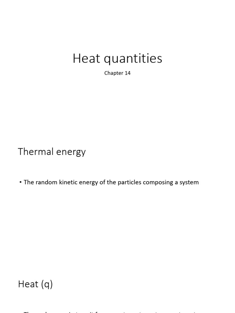Understanding Heat Transfer and Specific Heat | PDF | Heat Transfer | Heat